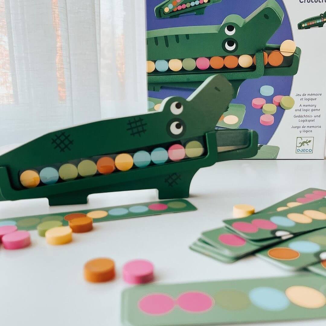 Crococroc memory and logic game – Comme des Pirates
